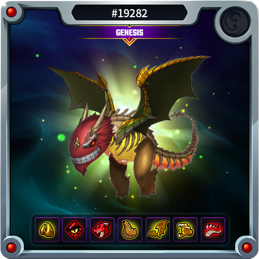 Drago #19282 - League of Kingdoms Drago (Ethereum) #19282 - tofuNFT.com