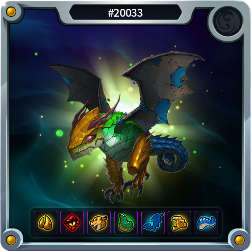 Drago #20033 - Drago #20033 - tofuNFT.com