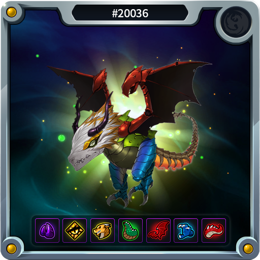 Drago #20036 - League of Kingdoms Drago (Polygon) #20036 - tofuNFT.com